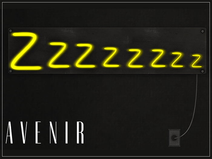 Second Life Marketplace - AVENIR: ZZZZ Neon Mesh - YELLOW