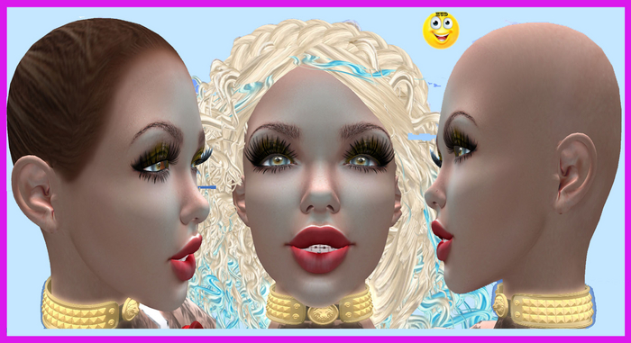Second Life Marketplace - BOM HEAD WOMAN JANET NEW SERIES 01 BENTO MORE ...