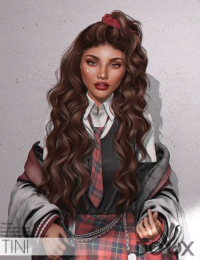 Second Life Marketplace - DOUX - Tini hairstyle [DEMO]