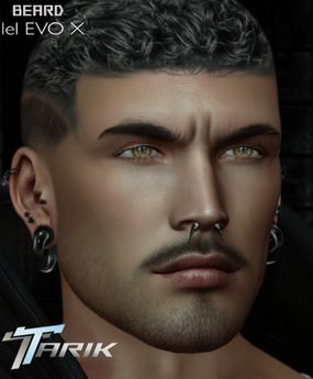 Second Life Marketplace - -- T. TARIK -- Pack ' Beard 46 // BOM Evo X ...