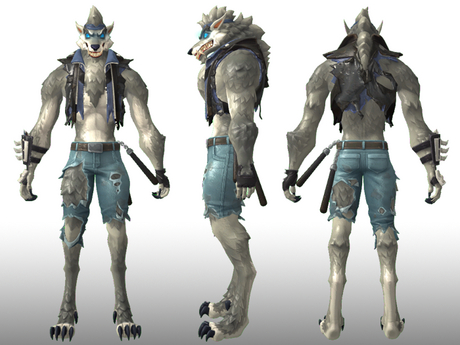 Second Life Marketplace - Dire Werewolf Bento Avatar