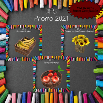 Second Life Marketplace - DFS Texture Pack, VMD Theme Kids, DFS Promo 2021