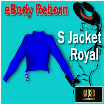 Second Life Marketplace - [R39] Reborn S Jacket Royal