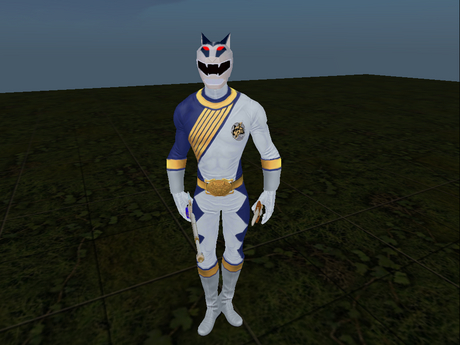 Second Life Marketplace - power rangers wild force silver ranger avatar