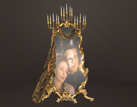 Second Life Marketplace - Phantom of Opera ~ Gold Mirror ~ Gold Drape