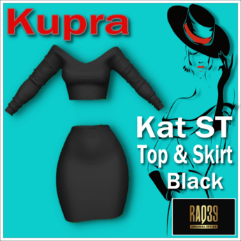 Second Life Marketplace - [R39] Kupra Kat ST Black