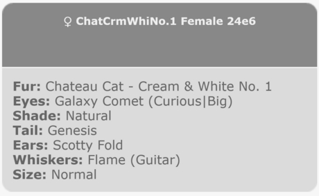 Second Life Marketplace - KittyCatS Box - Chateau Cat - Cream & White ...