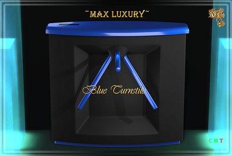 Second Life Marketplace - Max Luxury - Blue Turnstile