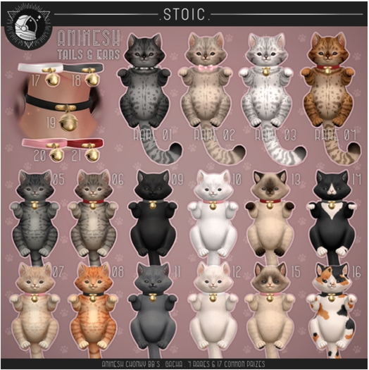 Second Life Marketplace - .STOIC. CHONKY BB's CALICO 16
