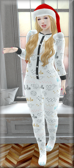Second Life Marketplace - DEMO WONZIE Pajama's with footsies
