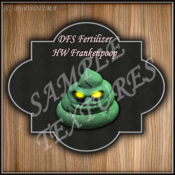 Second Life Marketplace - DFS TEXTURE - Fertilizer HW Frankenpoop (Full ...