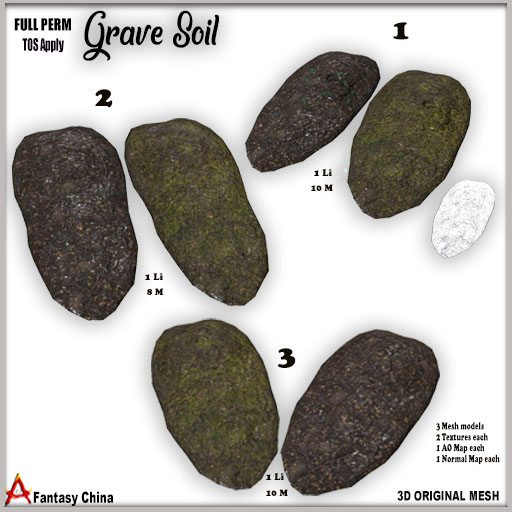 Second Life Marketplace - Full Perm Grave soil