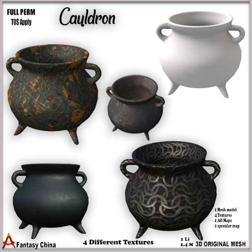 Second Life Marketplace - FULL PERM Cauldron
