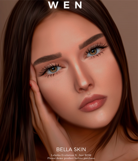 Second Life Marketplace - WEN -BELLA SKIN (LELUTKA EVO X) - DEMO ALL ...