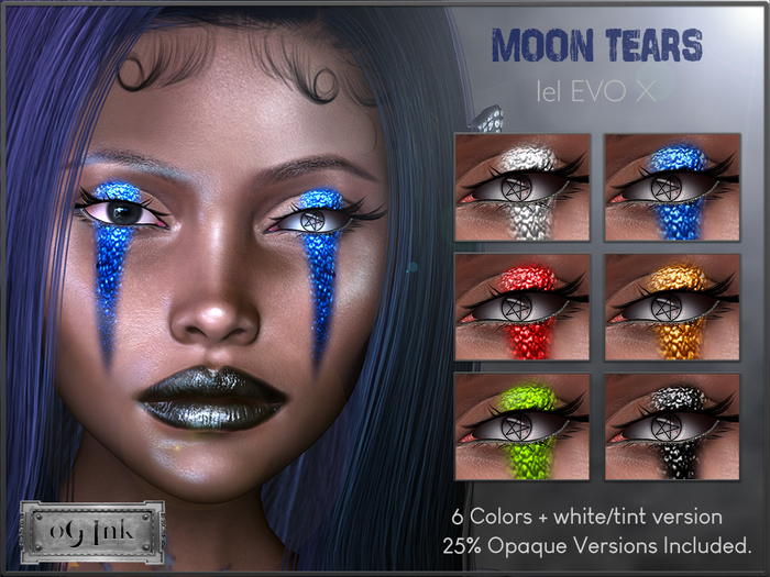 Second Life Marketplace - .0g Ink. Moon Tears for Evo X - BOM
