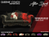 Second Life Marketplace - Queenie Couch [Creep Show Add-On] LYBRA AD (add)