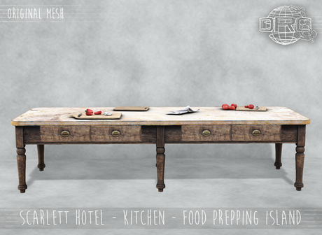 Second Life Marketplace - -DRD- Scarlett Hotel - Kitchen - food ...
