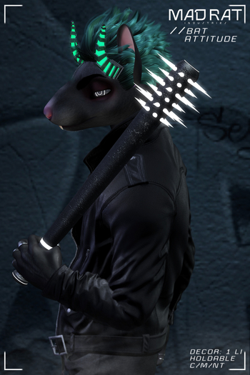 Second Life Marketplace - Mad Rat //Bat Attitude