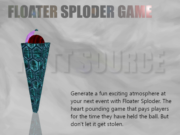 Second Life Marketplace - Floater Sploder Event Game