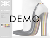 Second Life Marketplace - Demo :: Kristen :: Woman Shoes :: 10 Colors ...