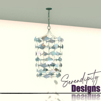 Second Life Marketplace - Serendipity Designs - Sag Harbor Fish Lamp