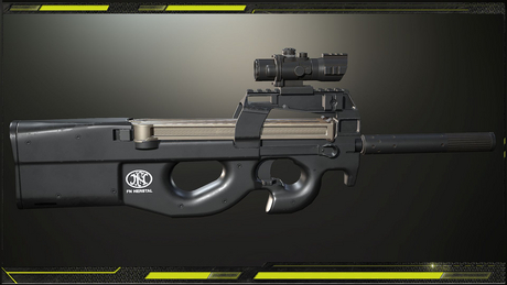 Second Life Marketplace - Scripted Tactical FN P-90 SMG 5.7 mm PCC ...