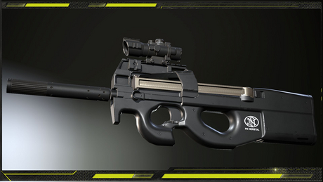 Second Life Marketplace - Scripted Tactical FN P-90 SMG 5.7 mm PCC ...