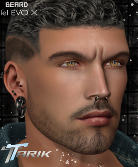Second Life Marketplace - -- T. TARIK -- Pack ' Beard 48 // BOM Evo X ...