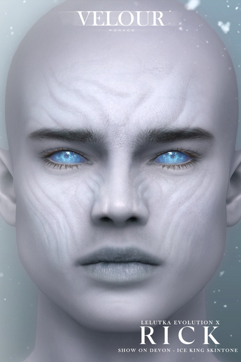 Second Life Marketplace - VELOUR HOMME: "RICK" Skin for EVO X (BEAST)