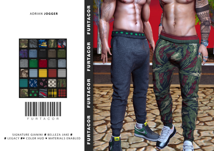 Second Life Marketplace - ::::FurtaCor:::Adrian Jogger