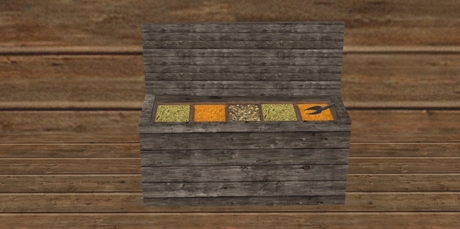 Second Life Marketplace - Horse Grain Feed Box - only 3 prims