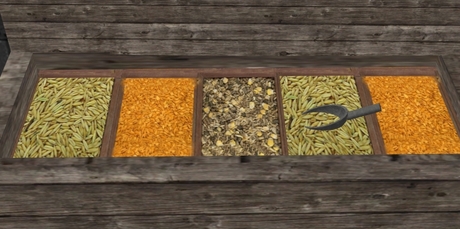 Second Life Marketplace - Horse Grain Feed Box - only 3 prims