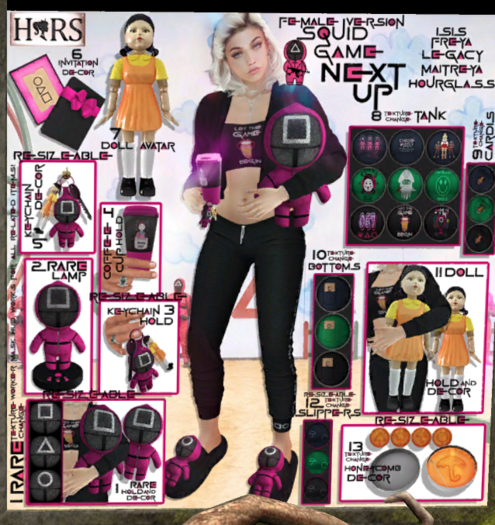 Second Life Marketplace - 7 >-HERS-