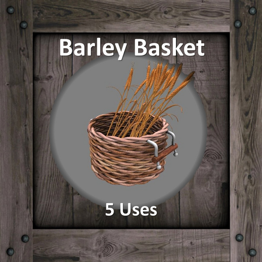 Second Life Marketplace - DFS Barley Basket (Texture Only) UPDATED
