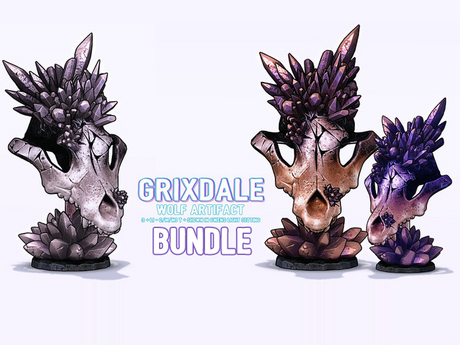 Second Life Marketplace - [g]Wolf + Artifact - Crystallized - Bright 4