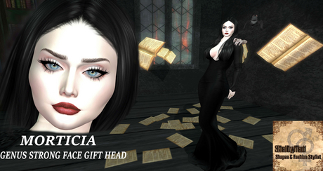 Second Life Marketplace - SHELBYFIED MORTICIA GENUS STRONG FACE GIFT HEAD