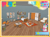 Second Life Marketplace - :::PLOC::: Bedroom Kids BOO - SET ((Orange))