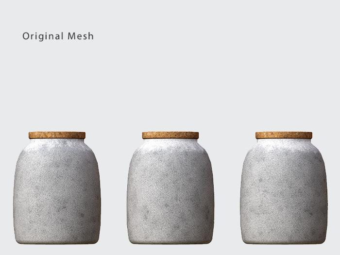 Second Life Marketplace - ACORN Trio Raw Pots