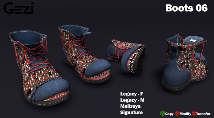 Second Life Marketplace - _Boots_06_Reborn_Legacy_Maitreya _SIGNATURE