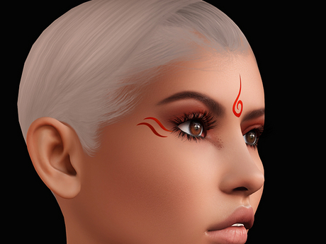 Second Life Marketplace - "KITSUNE MARKS" [Leutka Evo X] Set97 ...