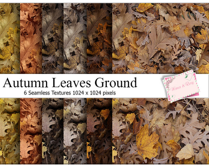 Second Life Marketplace - Autumn Leaves Ground - 6 Textures Seamless ...