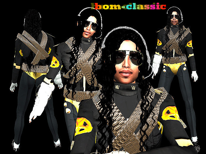 Second Life Marketplace - GOLD SINGER POP-OUTFIT-CLASSIC-BOM
