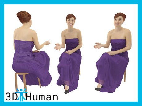 Second Life Marketplace - 3D Human Full Permission Elegant Sitting ...