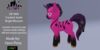 Second Life Marketplace - *M* Open Pony MLP BOM Skin Cracked Jester ...