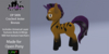 Second Life Marketplace - *M* Open Pony MLP BOM Skin Cracked Jester ...