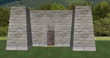 Second Life Marketplace - Premium Grungy Metal Dungeon Door, Crypt Door ...