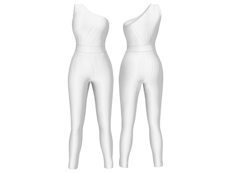 Second Life Marketplace - Dae, Obj, FBX & Texture Files One Shoulder ...