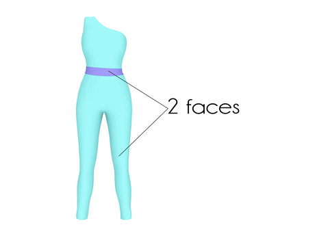 Second Life Marketplace - Dae, Obj, FBX & Texture Files One Shoulder ...