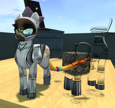 Second Life Marketplace - [QR] Open Pony Cybersuit