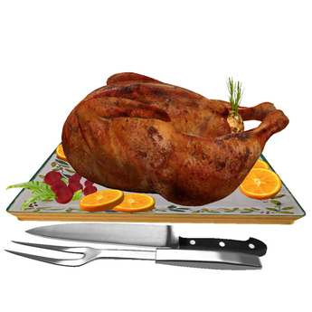 Second Life Marketplace - DFS TG Turkey Platter (Limited)